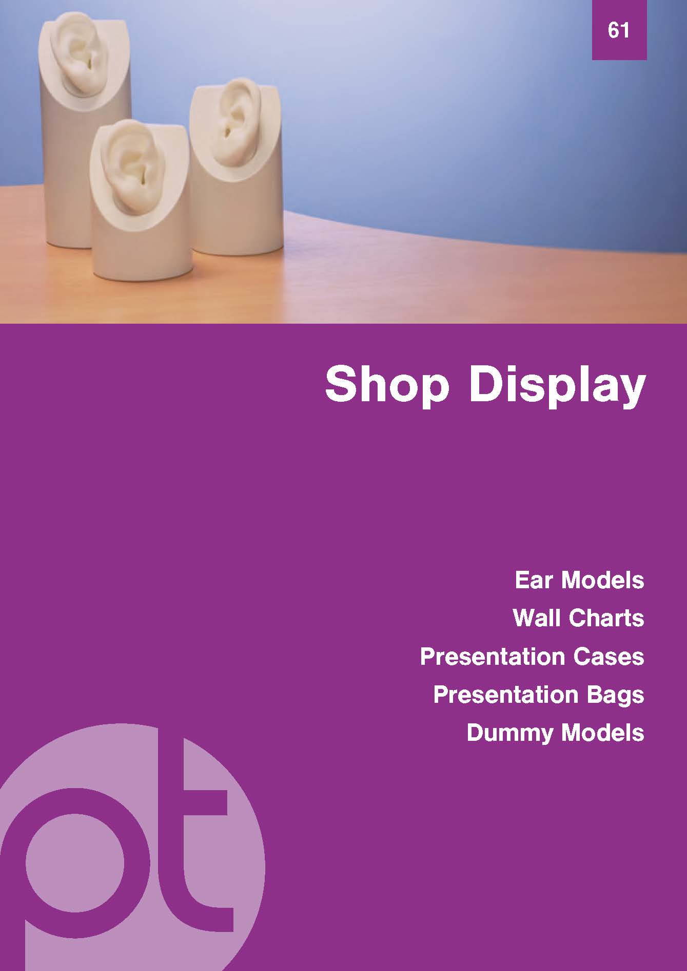 Shop Display - Advancing Audiology Solutions!